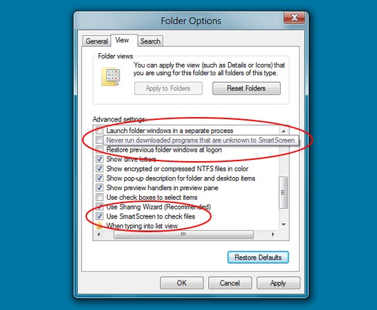 Windows 8 to Feature Native SmartScreen Protection